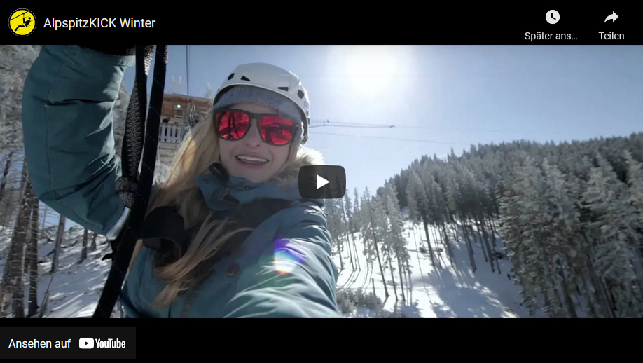 Zipline AlpspitzKICK - Flying Fox - Nesselwang im Allgäu